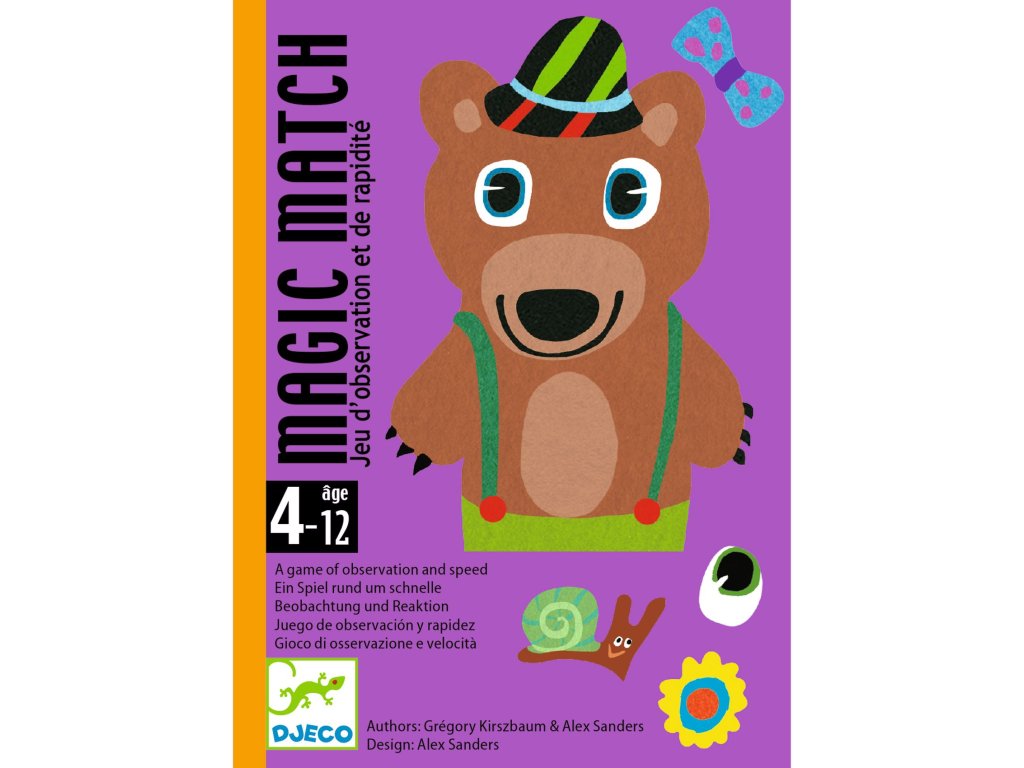 DJECO Karetní hra Magic Match | Takaro